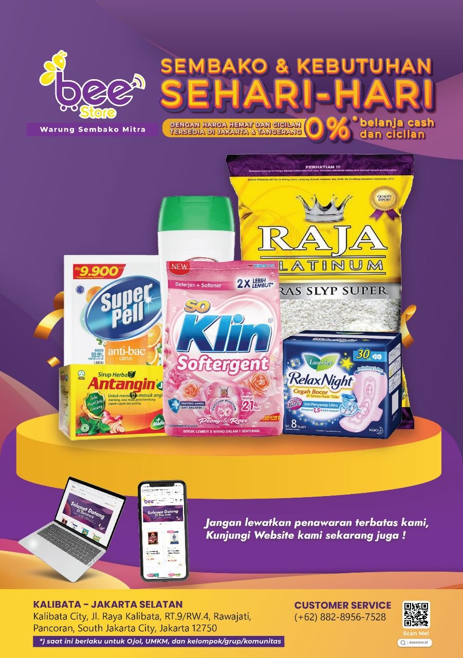 Bee Store : Sembako & Kebutuhan Sehari-hari dengan Harga Hemat dan ...